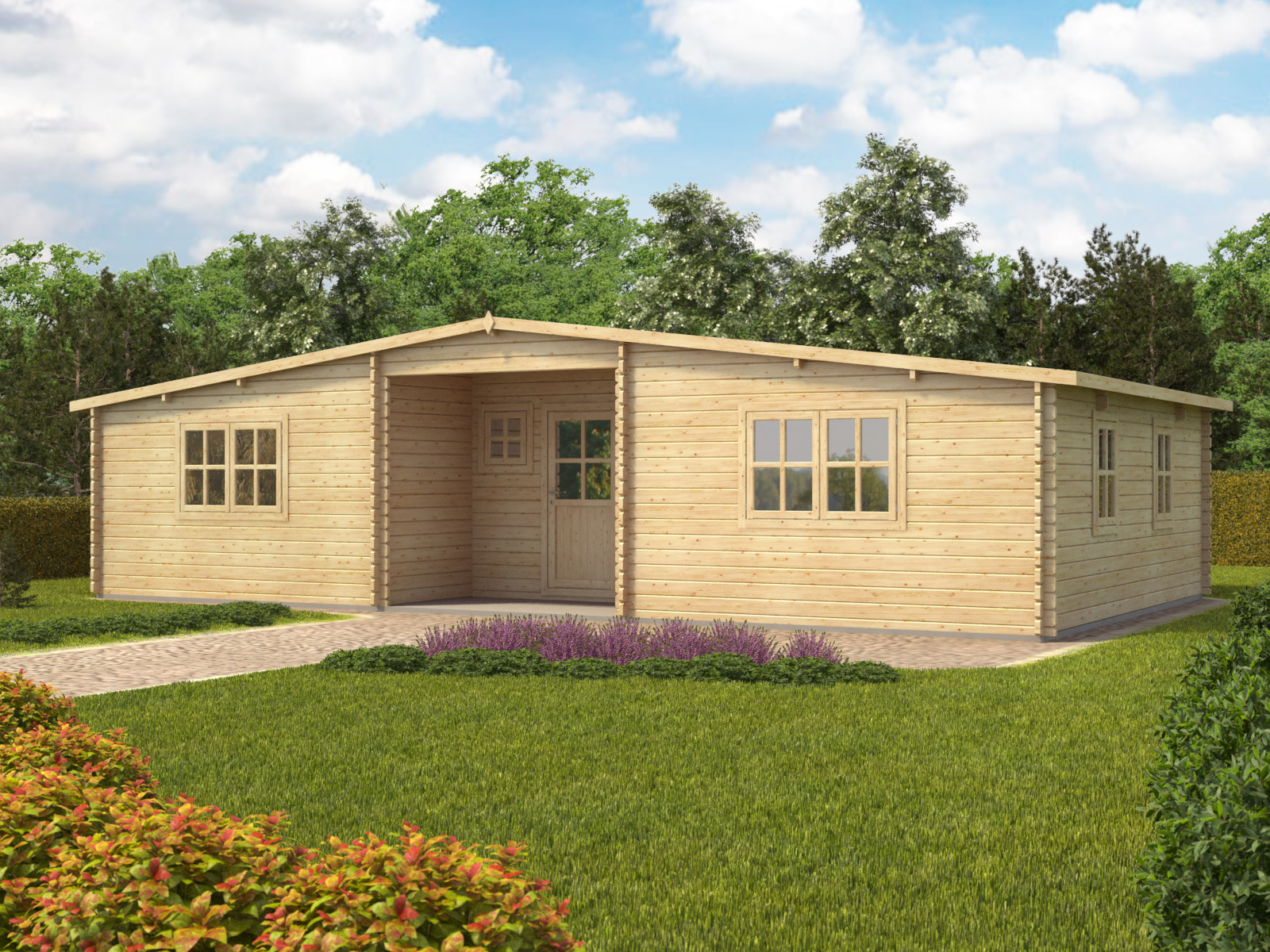 Log Summer House ‘Kristi’ - Log Cabins, Sheds & Garages in London